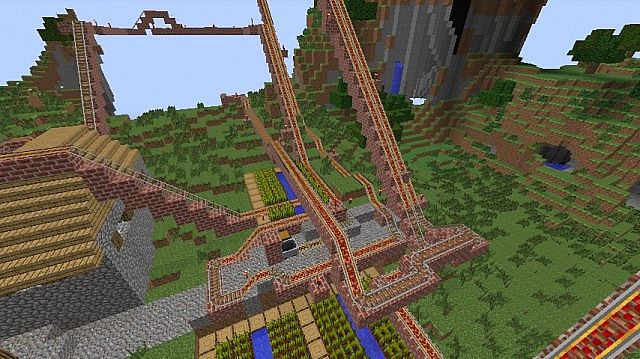 Roller Coaster! Minecraft Map