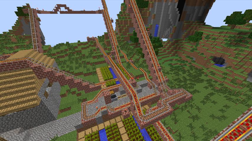 Roller Coaster! Minecraft Map
