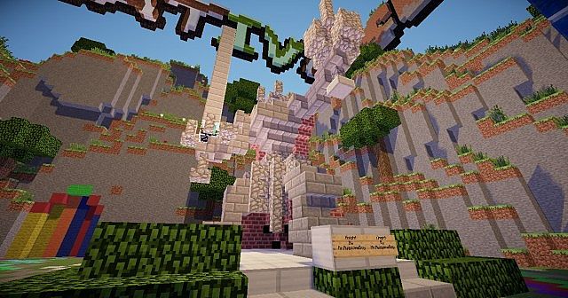 Epic Simple Hub Minecraft Map