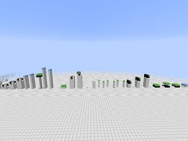 LIne parkour Minecraft Map