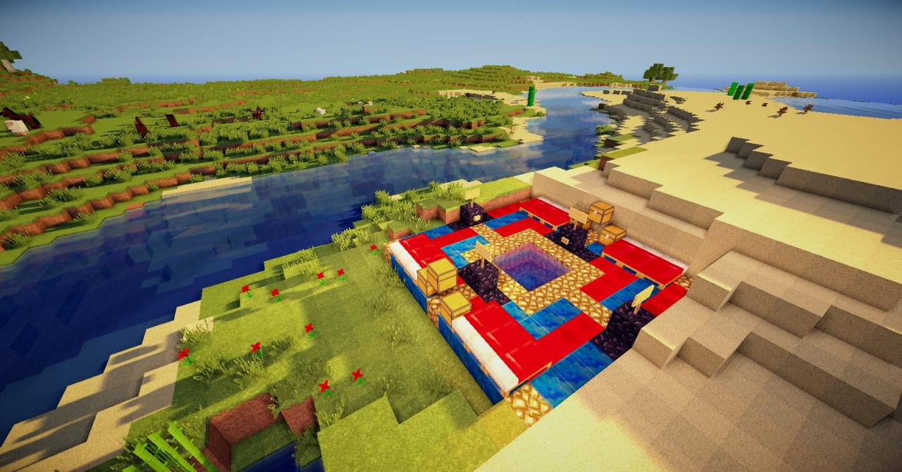Water Battle Dome Minecraft Map