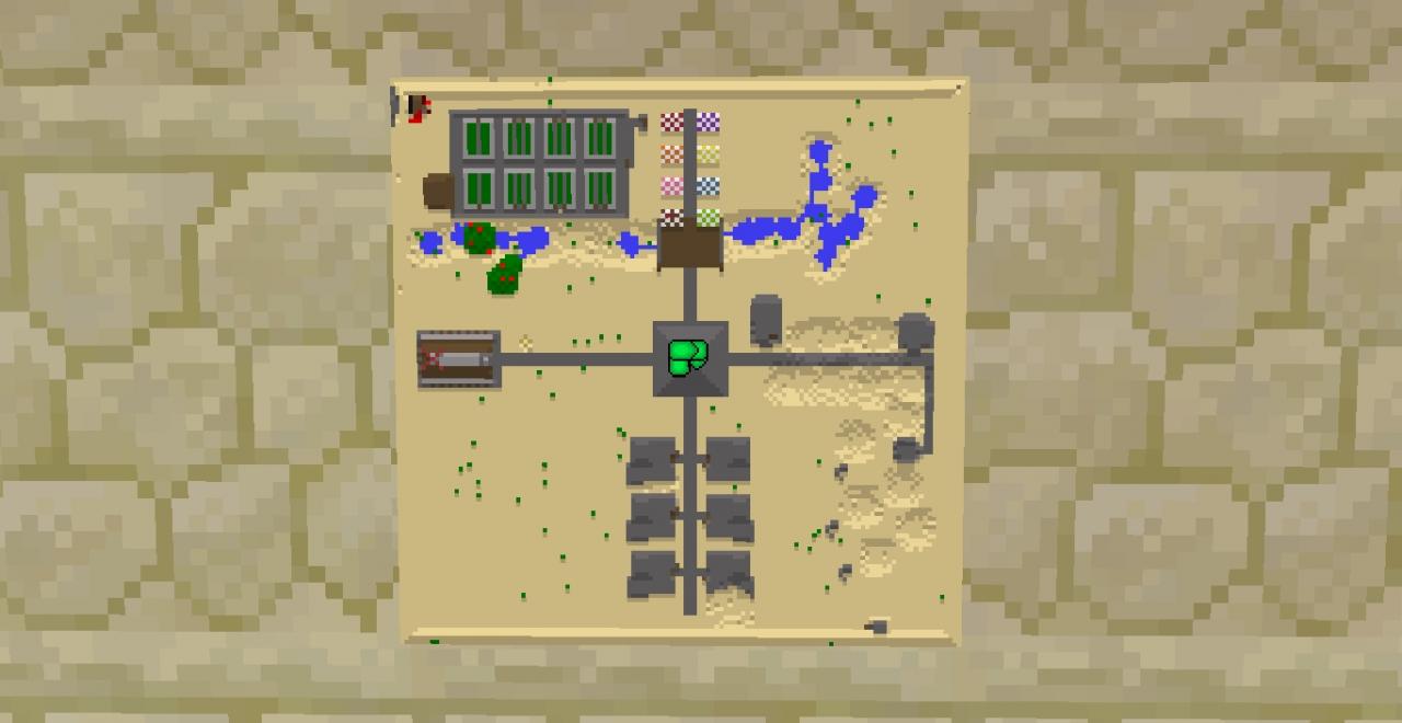 Sand Dunes-PvP Map Minecraft Map