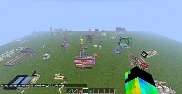 Redstone World Minecraft Map