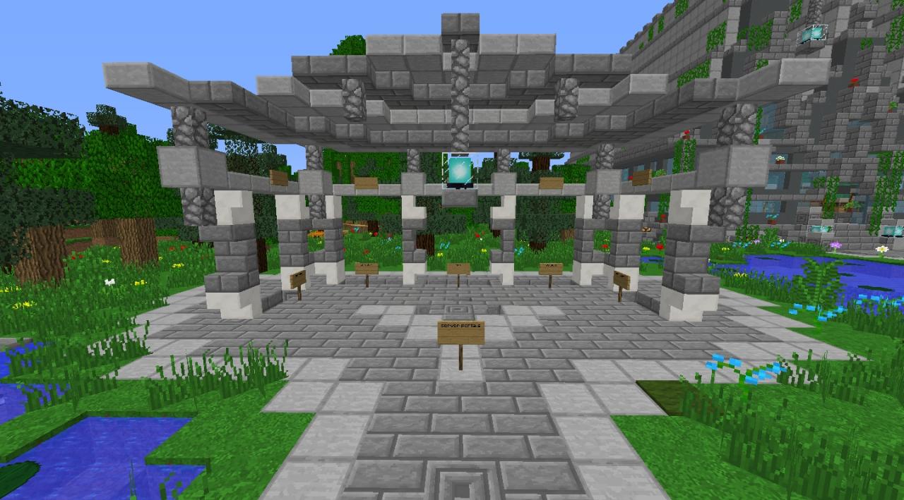 Cobalt Network Survival Spawn Minecraft Map