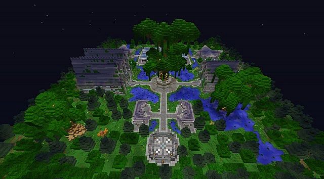 Cobalt Network Survival Spawn Minecraft Map
