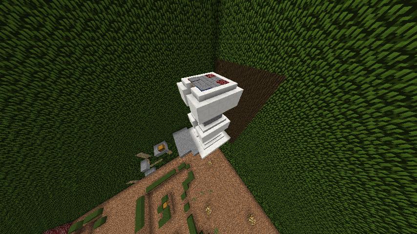 Medieval in Future Minecraft Map