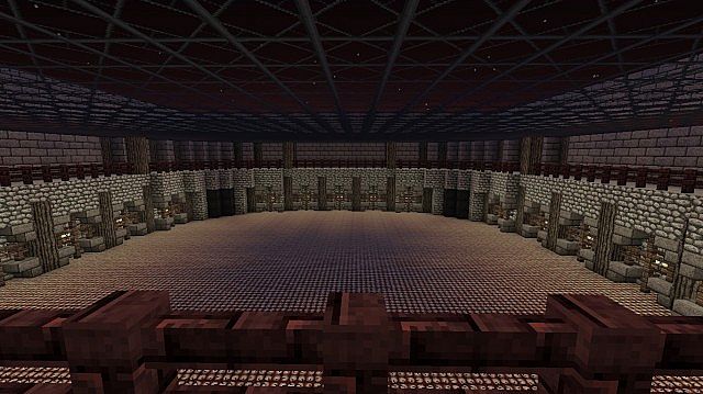 Bow spleef Minecraft Map