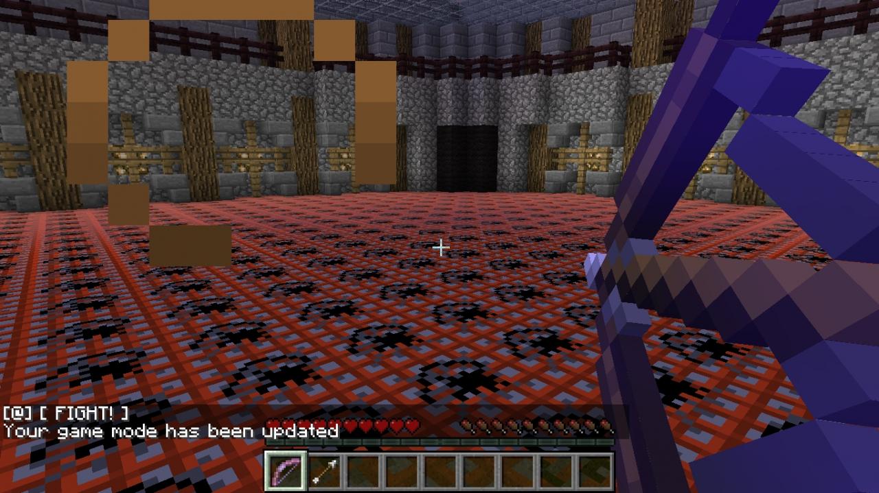 Bow spleef Minecraft Map