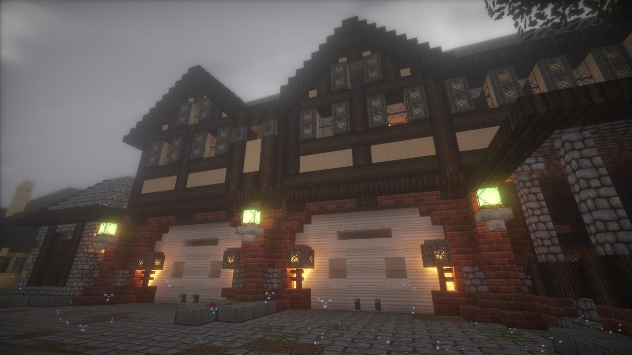 Woody ~ Tudor style Mansion ft.Torworthy Minecraft Map