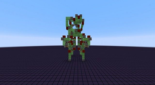AT-AT with Mobile TNT Cannon [TANK] Minecraft Map