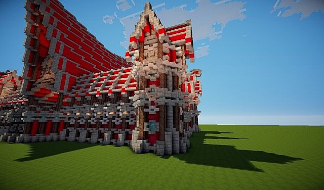 Mega Build: Fantasy Castle Minecraft Map