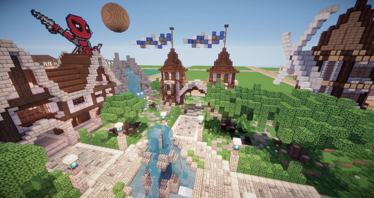 First Plot - BlockByBlock Creative Server Minecraft Map