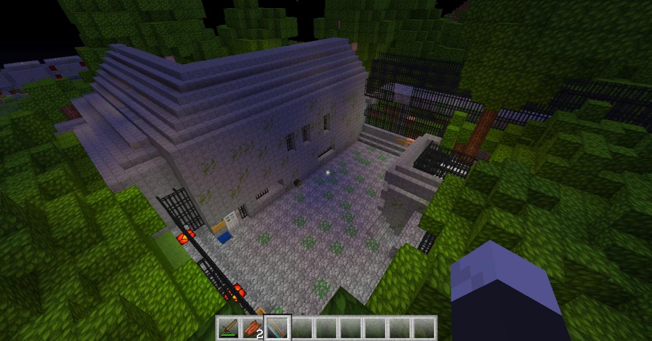COD zombie arena Minecraft Map
