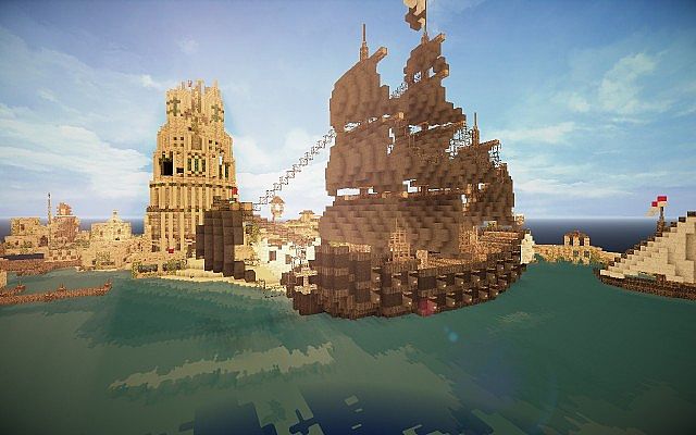 Pirate Ship Minecraft Map