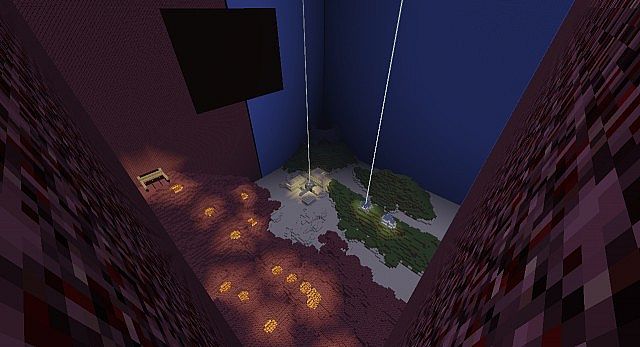 Monsters vs. Humans (Command block PvP) Minecraft Map