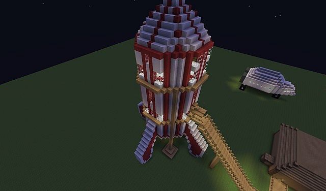 Rocket Ship Minecraft Project