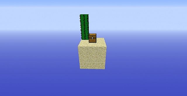 Normal Skyblock With Desert Island Minecraft Project