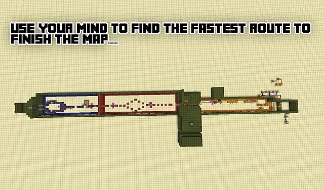 Speedrun Parkour Minecraft Map