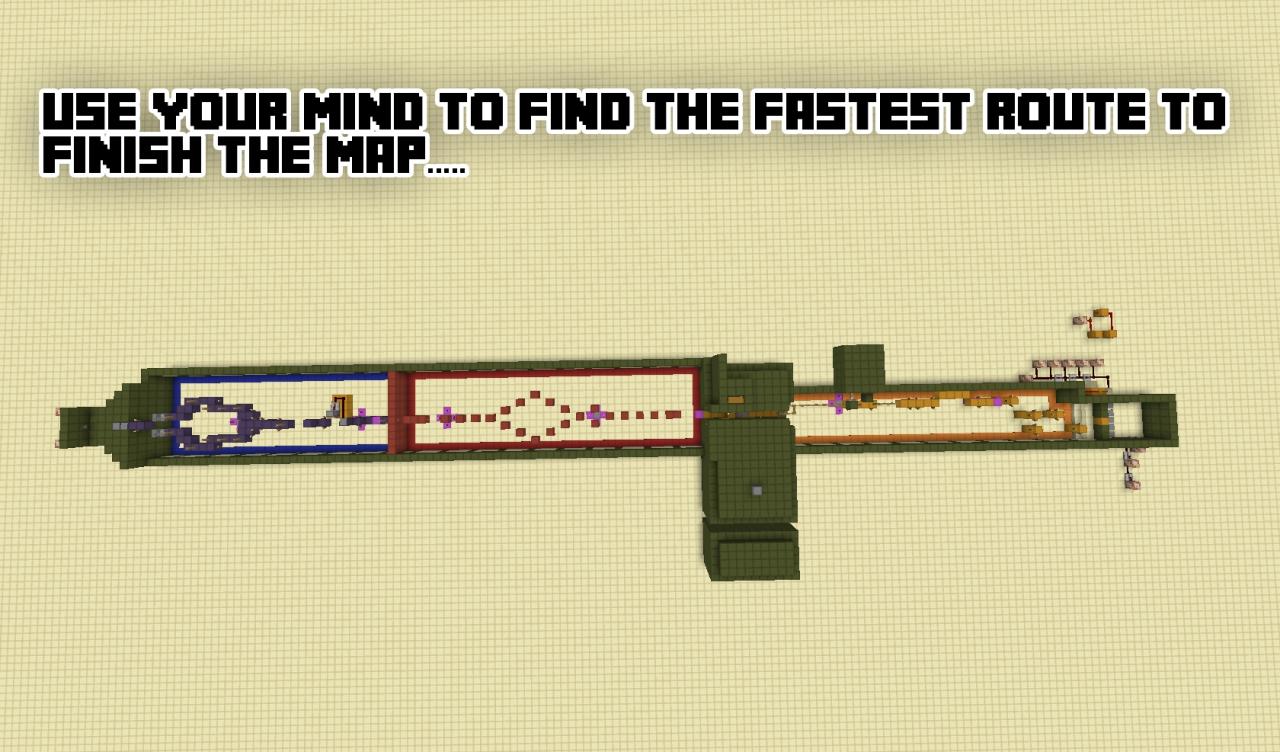 Speedrun Parkour Minecraft Map