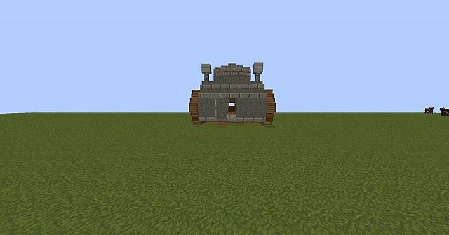 Light steampunk tank Minecraft Map