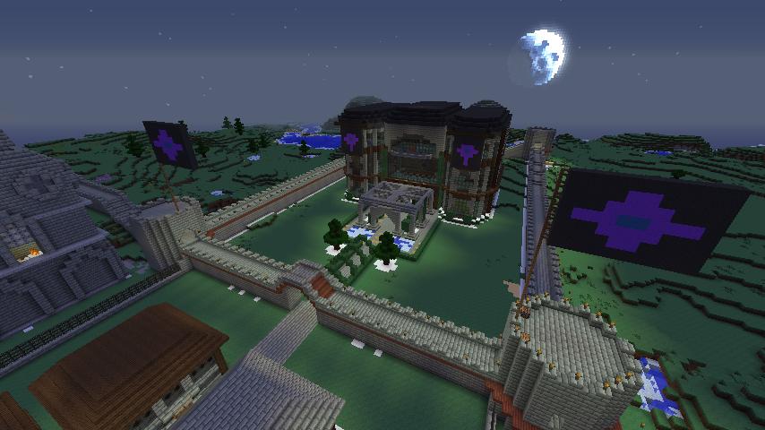 ThroneRush Multiplayer Server Minecraft Map