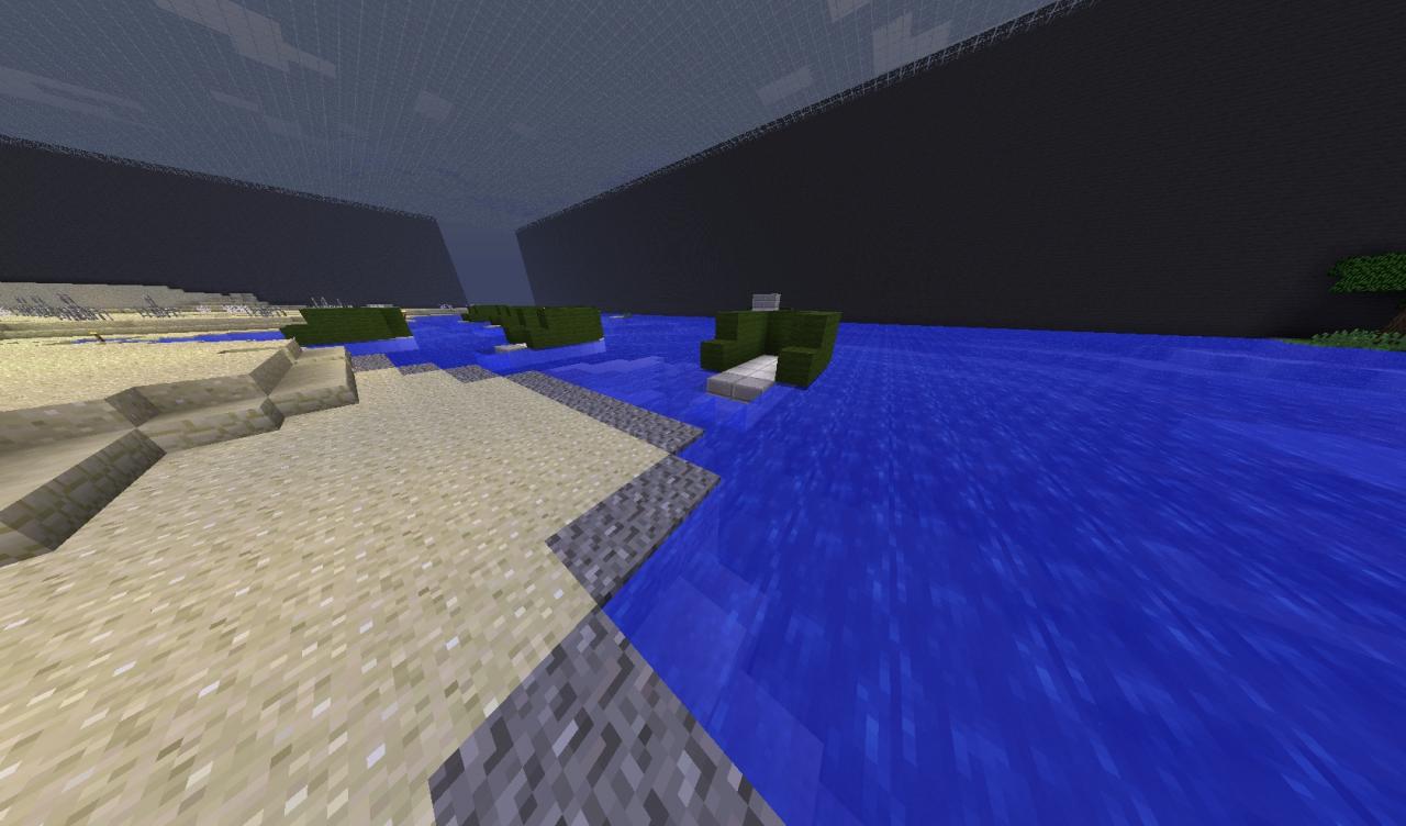 D-day Omaha beach Mini-game map Minecraft Map