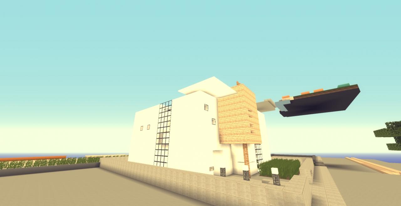 Beach-side Minimalism Minecraft Map