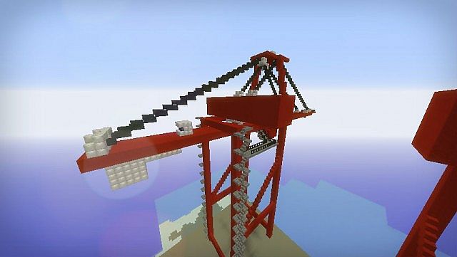 Harbor Cranes | Pop Reel Minecraft Map