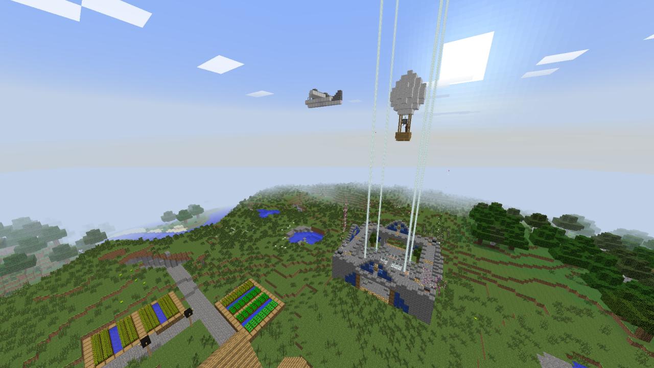 Epic Server Spawn ~1.7.9 Minecraft Map