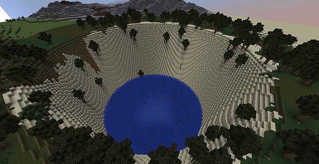Very Nice Minecraft Landscape Minecraft Map