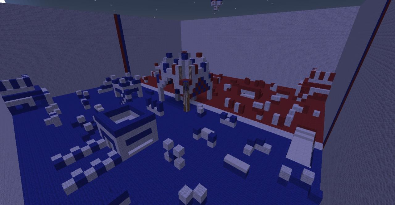New Paintball ARENA Minecraft Map