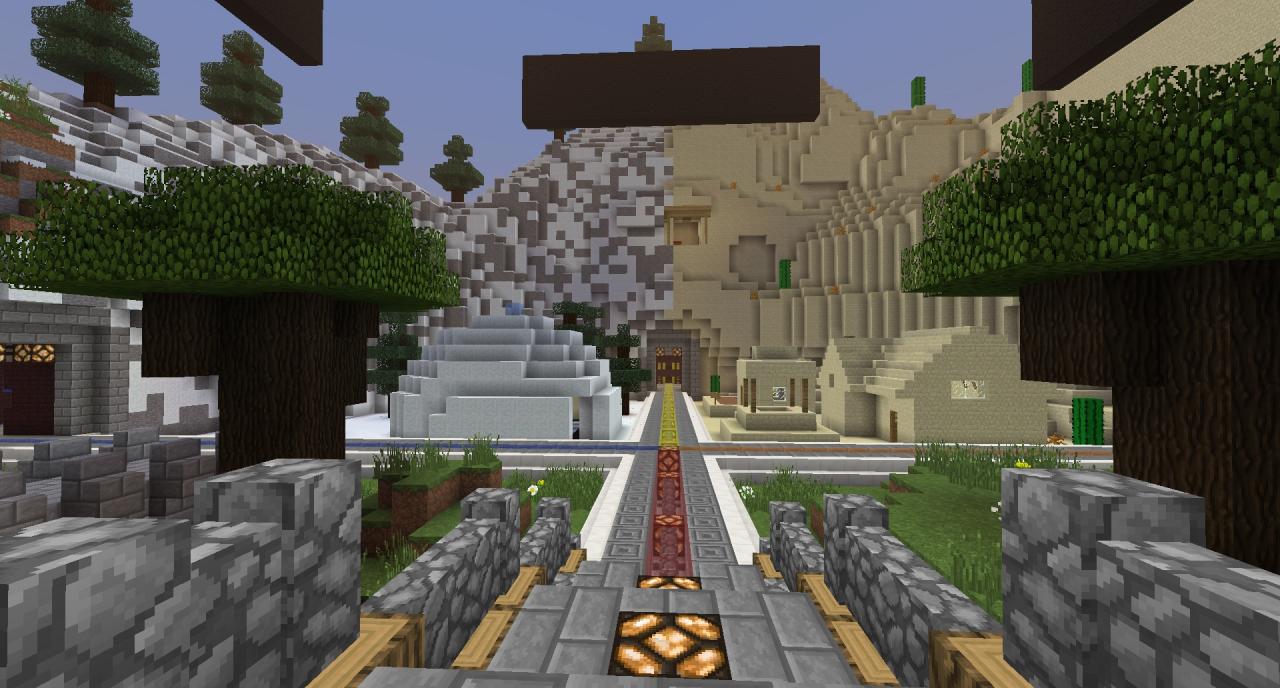MinyGames Hub-}-- Minecraft Map