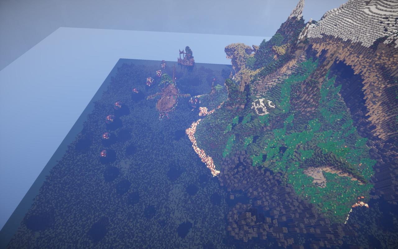 the Heron Minecraft Map