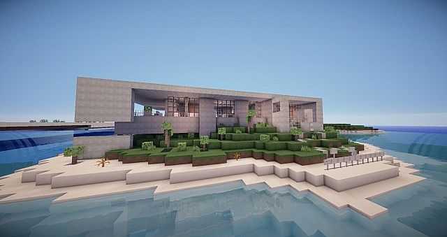 Seaside Residence | AMP Architecture Minecraft Map