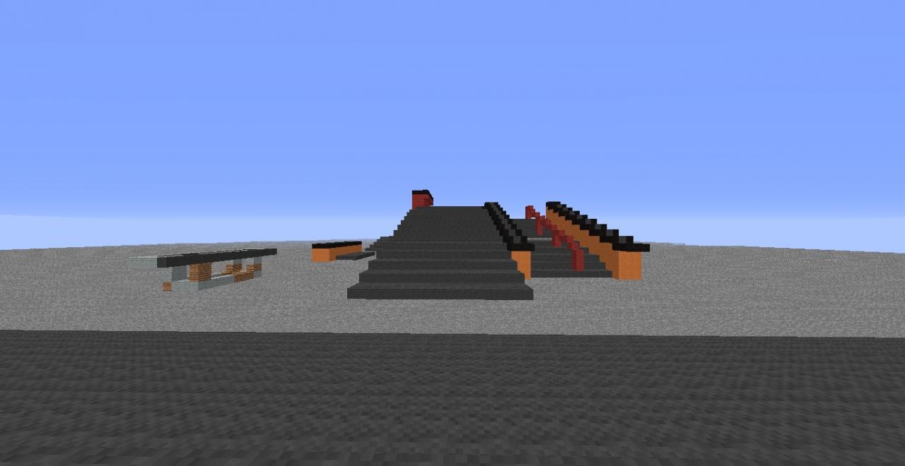 Tech Deck Ryan Sheckler Warehouse Minecraft Map