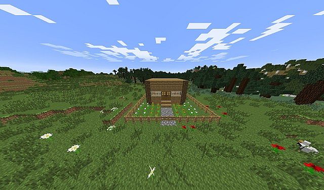 Prairie House Minecraft Map