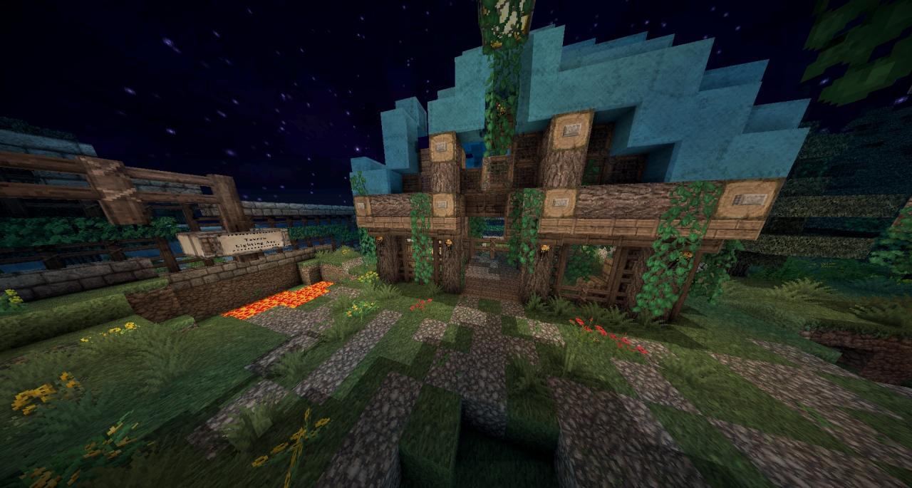 Medieval Village Mob Arena Minecraft Map