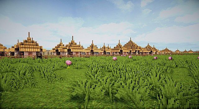 Gaelic Hill fort Minecraft Map