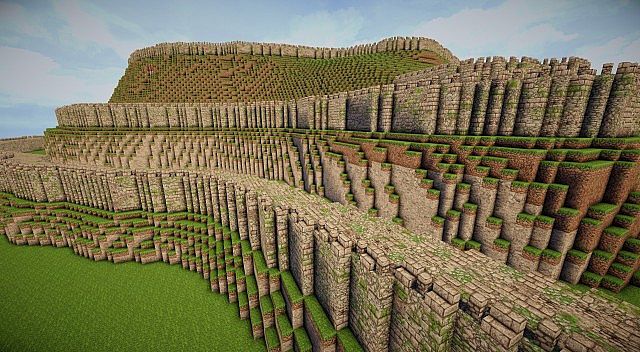 Gaelic Hill fort Minecraft Map