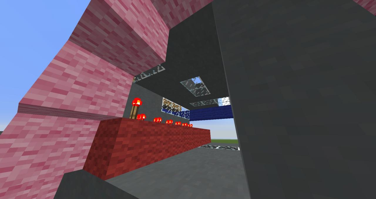 7 Segment Automatic Display Changing Digits 0-9 Minecraft Map