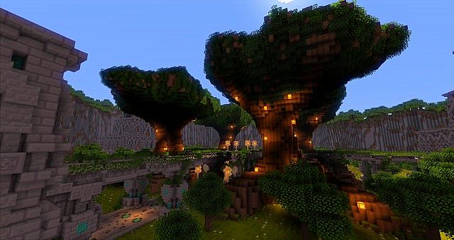 Simple Minecraft Server Hub Minecraft Map