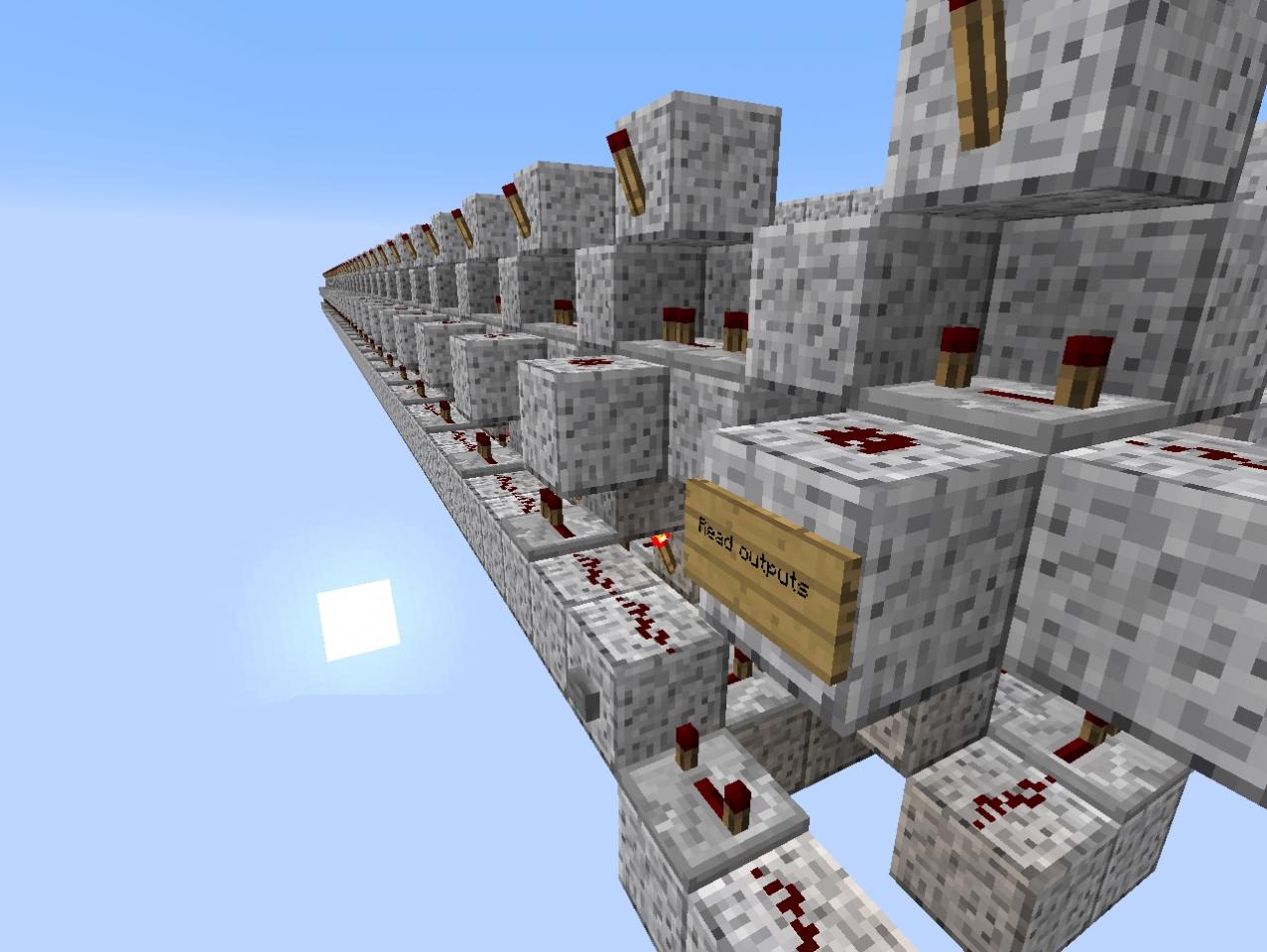 32 Bit Binary Counter (Read/Write) Minecraft Map