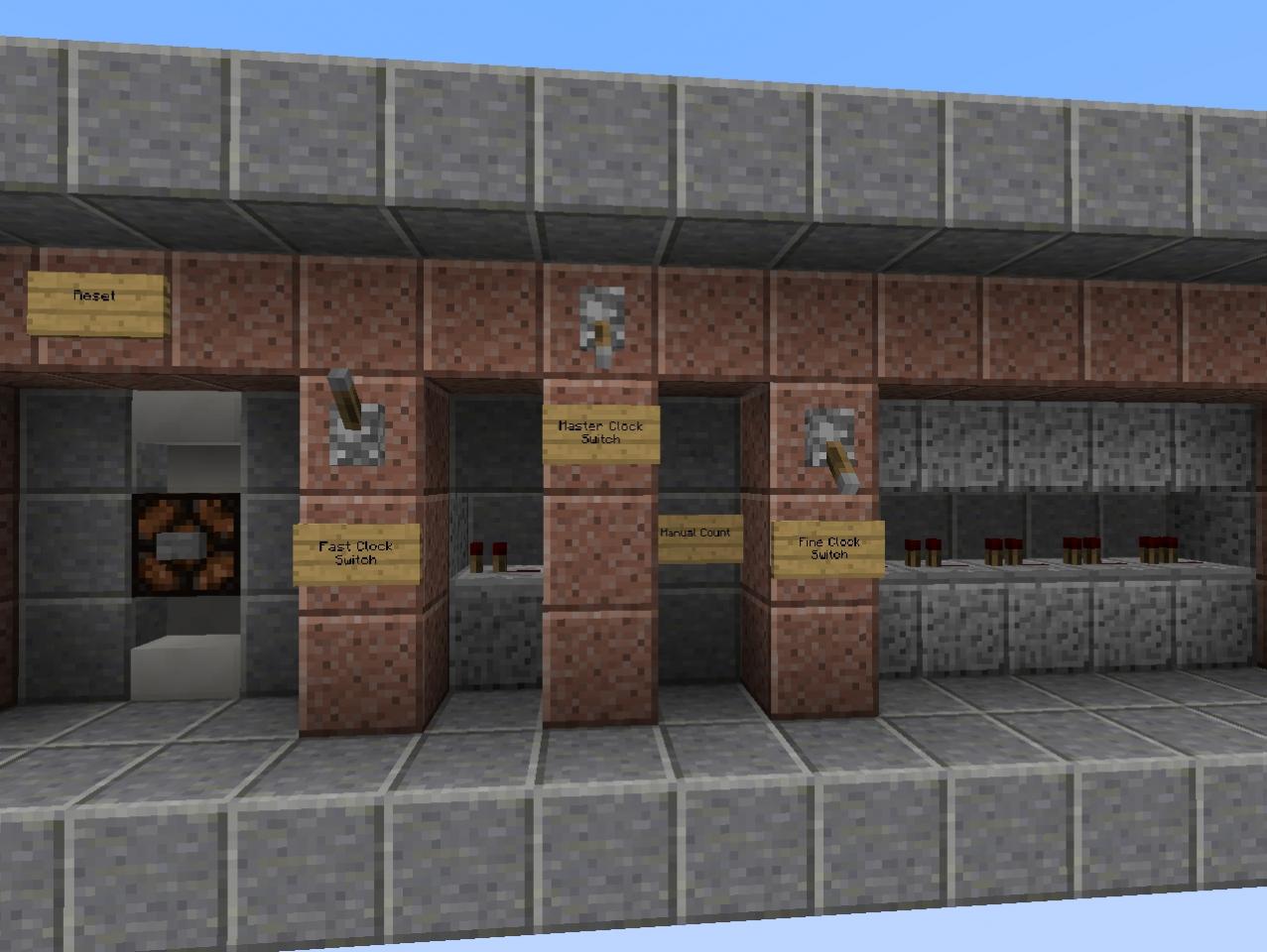 32 Bit Binary Counter (Read/Write) Minecraft Map