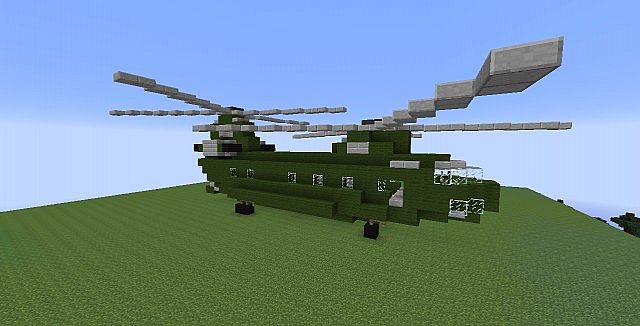 CH-47 Chinook Minecraft Map