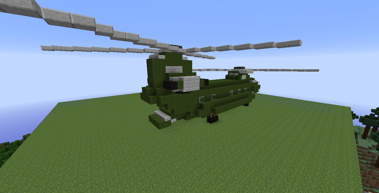 CH-47 Chinook Minecraft Map