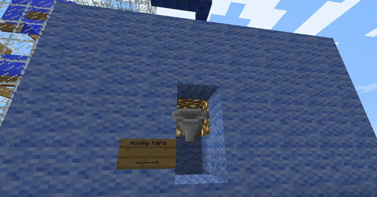 Fully functional gumball machine (beefball machine) Minecraft Map