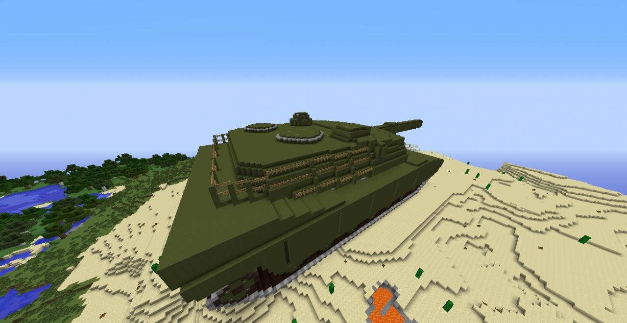 M1A2 Abrams Tank Minecraft Map