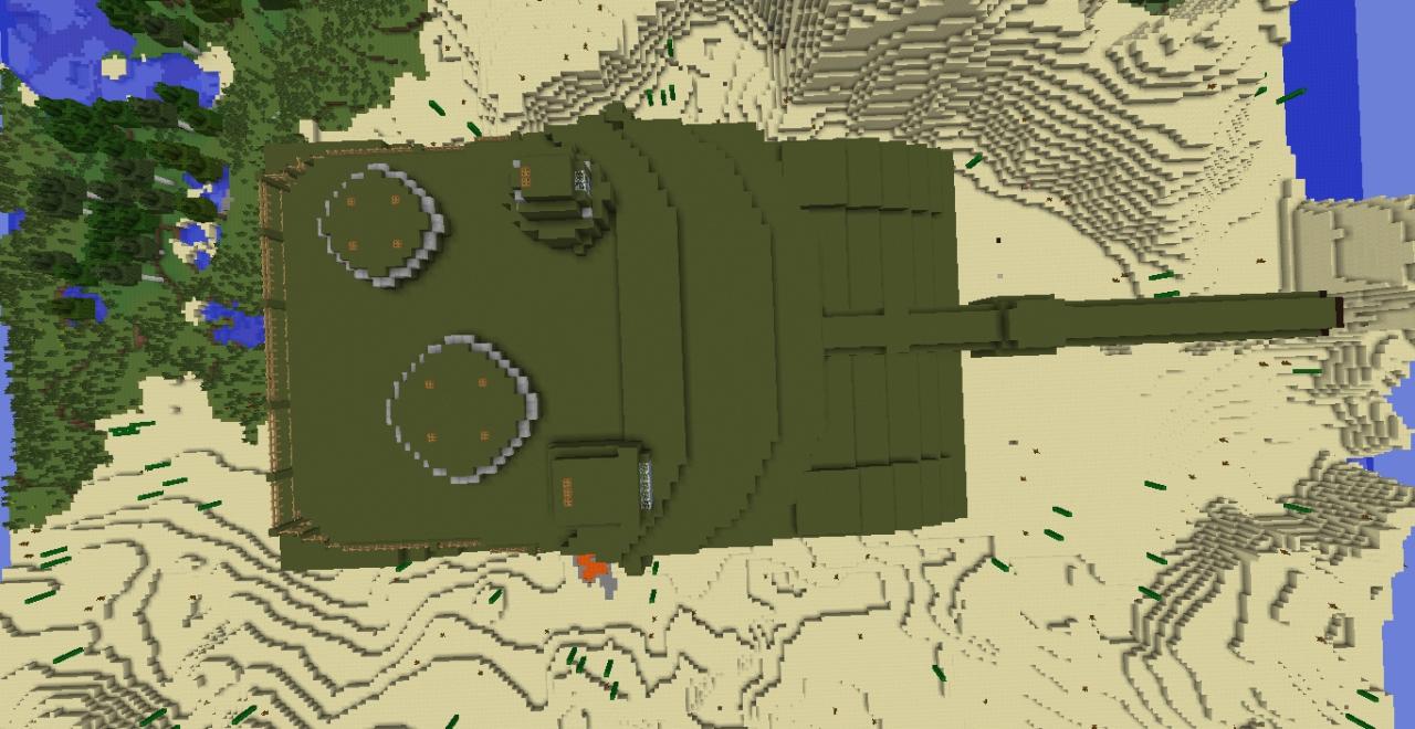 M1A2 Abrams Tank Minecraft Map