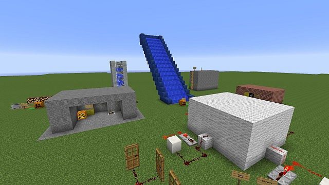 test 3: A world with redstone experiments! Minecraft Map