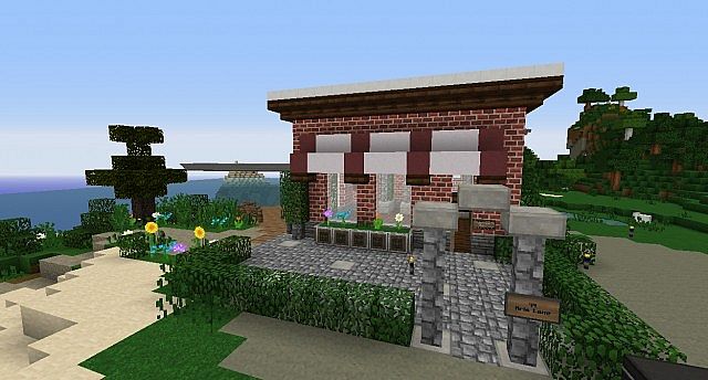 Ice Cream Shoppe Minecraft Map